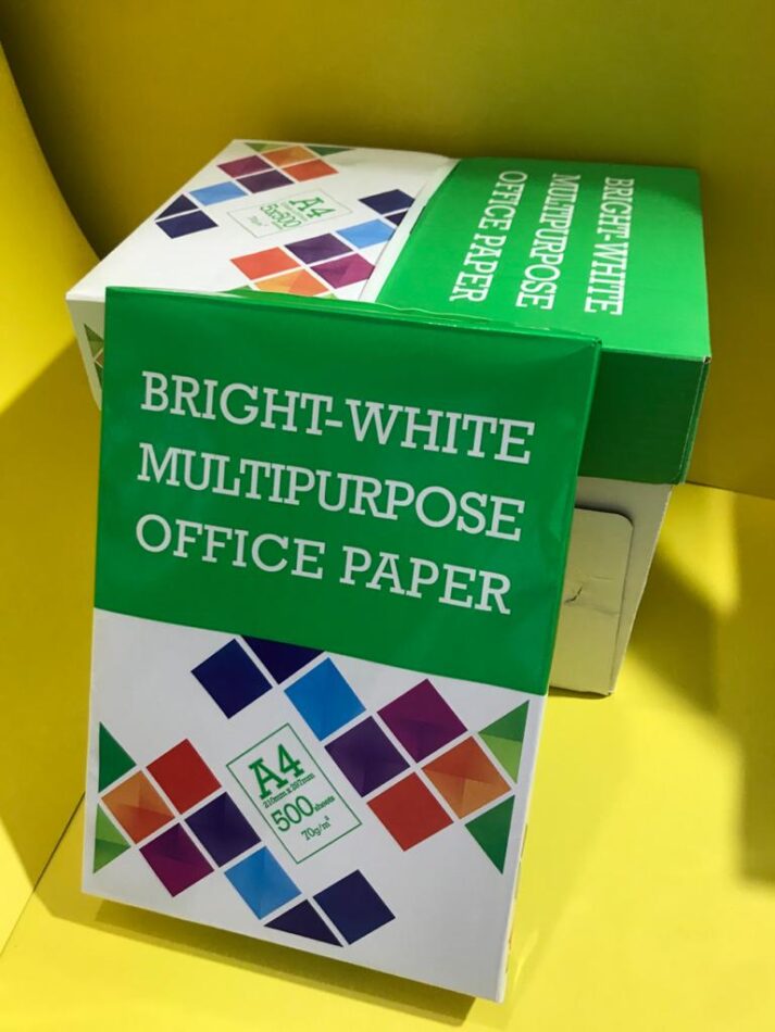 Bright-White Multipurpose Office Paper A4 70gm - Khawar Paper Mart